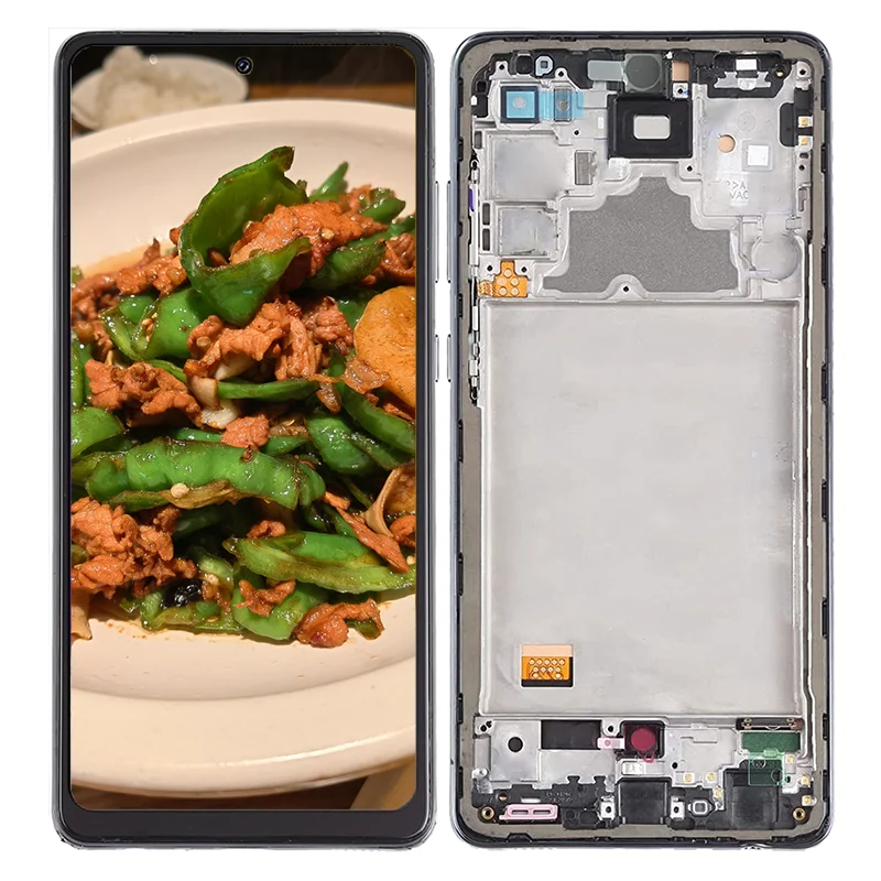 Original Amoled Lcds Replacement Touch Screen Display Lcds For Samsung Galaxy A72 4g 5g 4g A725 ...