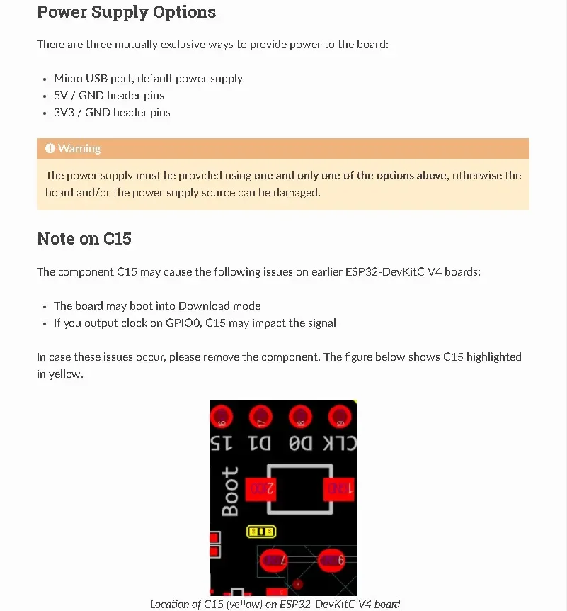 8mb Esp32 Wrover E Wifi 모듈 제품 카테고리가 있는 Espressif 오리지널 Esp32 Devkitc Ve