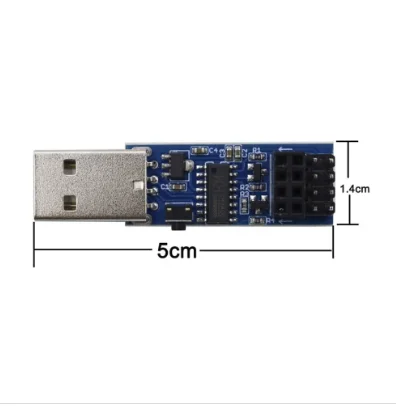 CH340C ESP8266 ESP-01 ESP-01S WIFI Module Downloader Debugger for Firmware Burning and Wireless ...