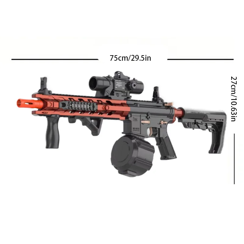 2024 New Viper M416 Electric Gel Blaster Gun Outdoor Activity M4a1 Splatter Blaster Toy Gun Set ...