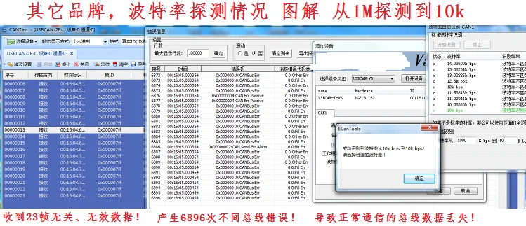 Can Analyzer Canopen J1939 Devicenet Usbcan 2 Usb To Can Compatible Zlg