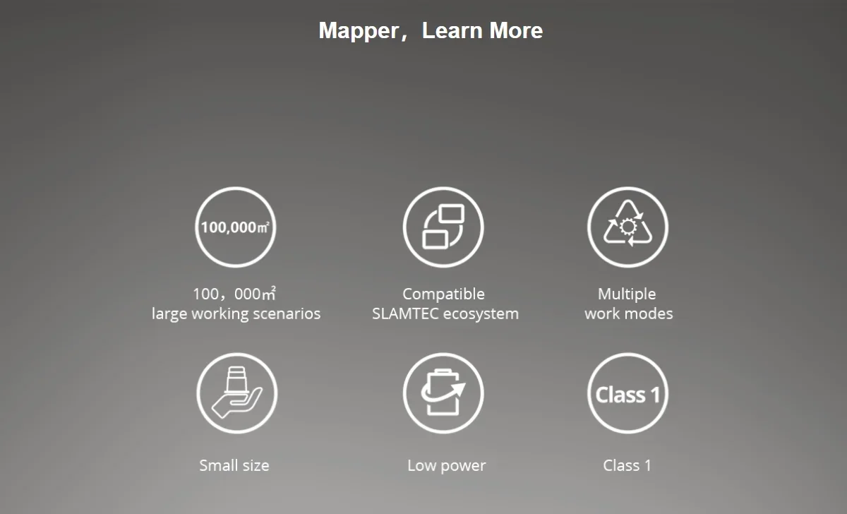 Slamtec Mapper RPLIDAR Mapping radar Tof 20m 40m Slam Positioning Compatible with ROS Indoor and ...