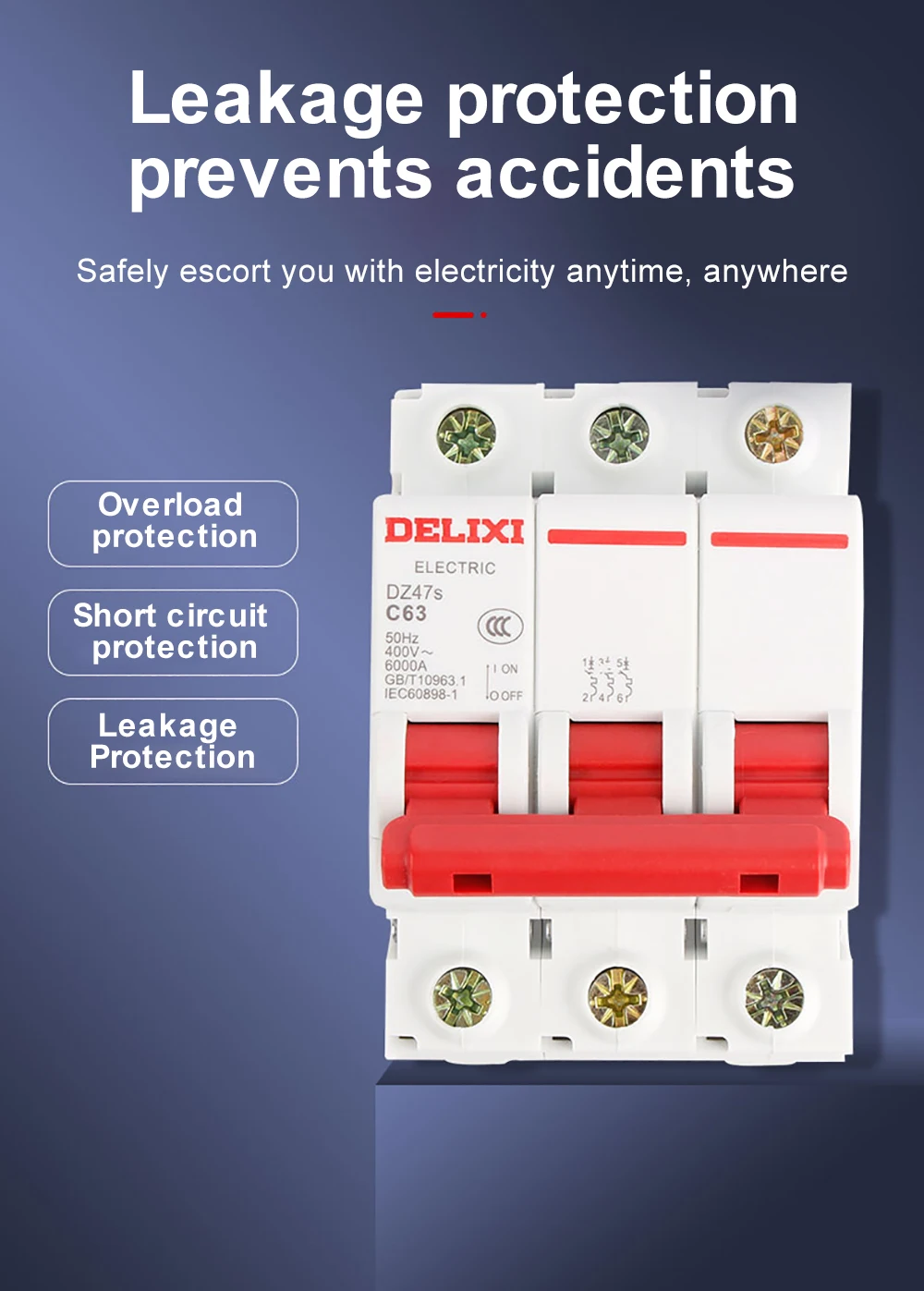 DZ47S Voltage Regulator Circuit Breaker - Reliable Performance