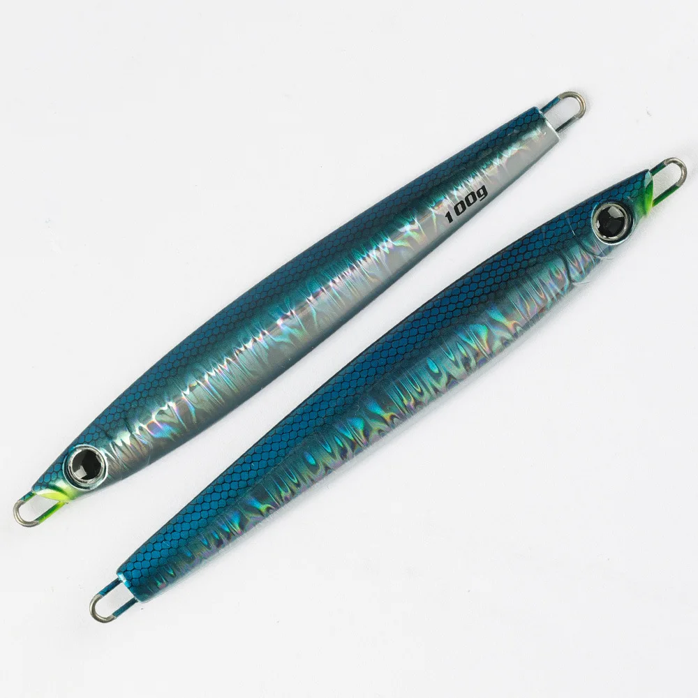 Jigs Fishing Lure Metal Casting Jigging Lure 100g 130g 160g 200g Iscas 3d Eye Lifelike Fast ...