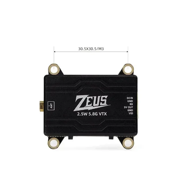 Hglrc Zeus Vtx 2.5w 5.8g 40ch 2500mw Adjustable For Fpv Freestyle Long Range Fpv Drone Vtx - Buy ...