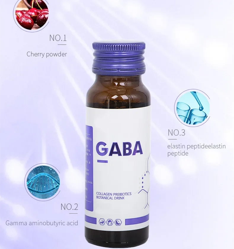 Gaba Gamma-aminobutyric Acid Oral Liquid Hot Sales Oral Liquid Manufacturer Sleep Supplements ...