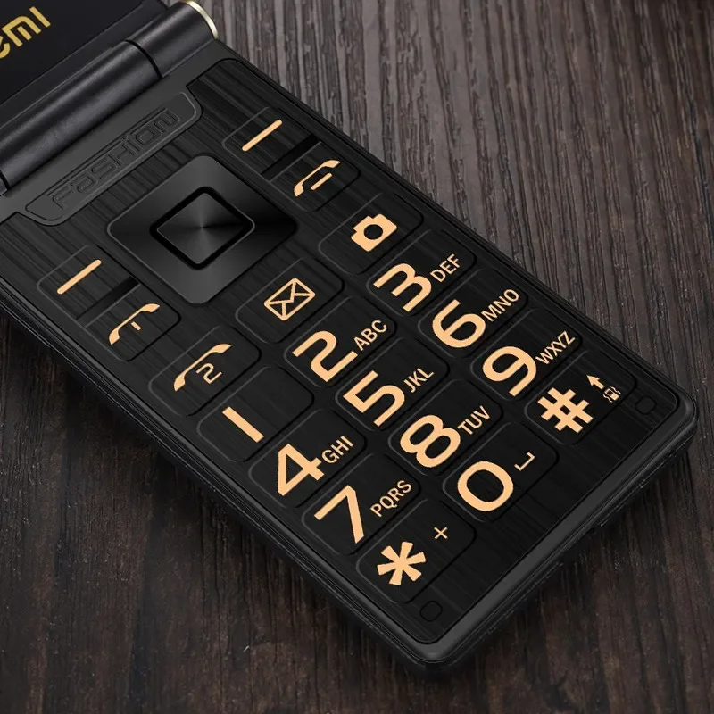 YEEMI M2-C Flip Mobile Phone - Elderly-Friendly 2G Dual SIM