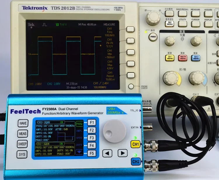 FY2300/FY6300 Dual Channel DDS Function Arbitrary Waveform Generator