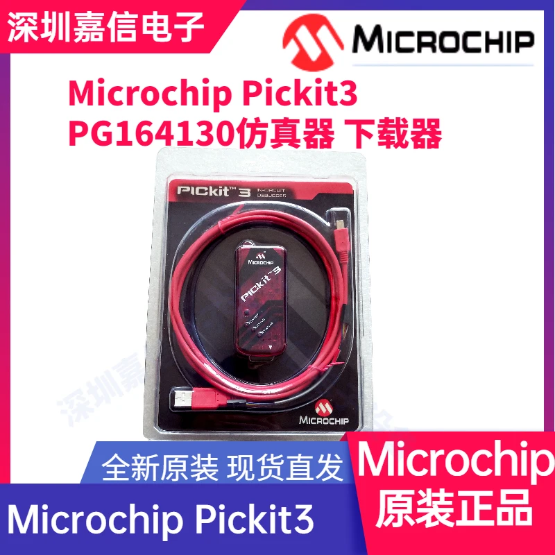Microchip Original Pickit3 Kit4 Pg164130 Simulation/download/burn/burn/programmer - Buy ...