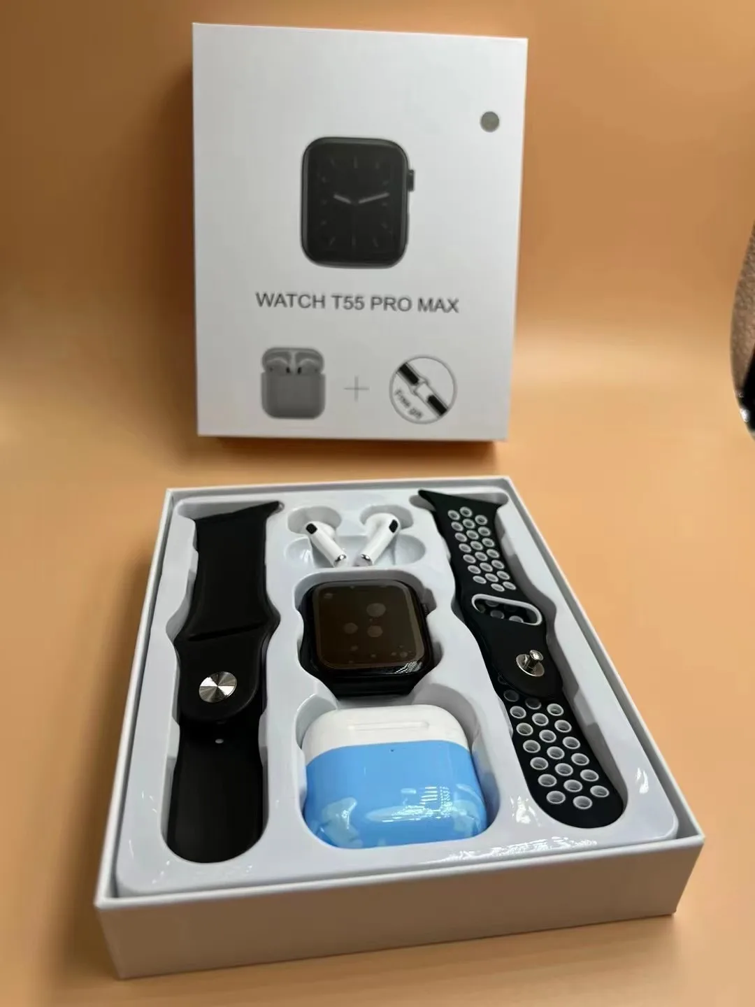 2023 Fashion Smart Watch T55 Pro Max Series 7 Reloj Inteligente W26 T55 Pro Max Smartwatch With ...