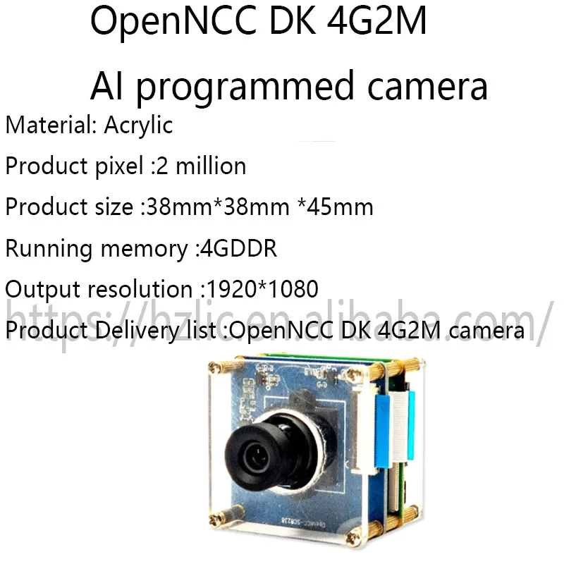 Movidius Myriad X USB TYPE C Port Face Recognition Deep Learning 2MP 8MP Support Raspberry Pi 4/ ...