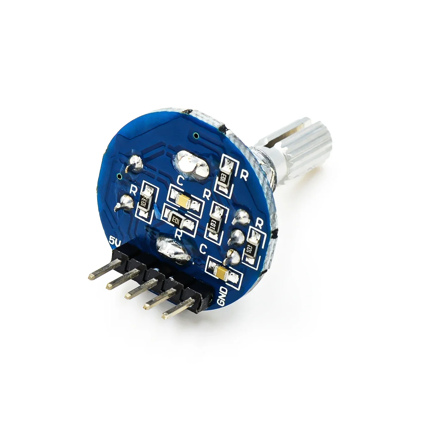 New Digital Rotary Encoder Module Rotating Potentiometer Rotating Potentiometer With Knob Cap
