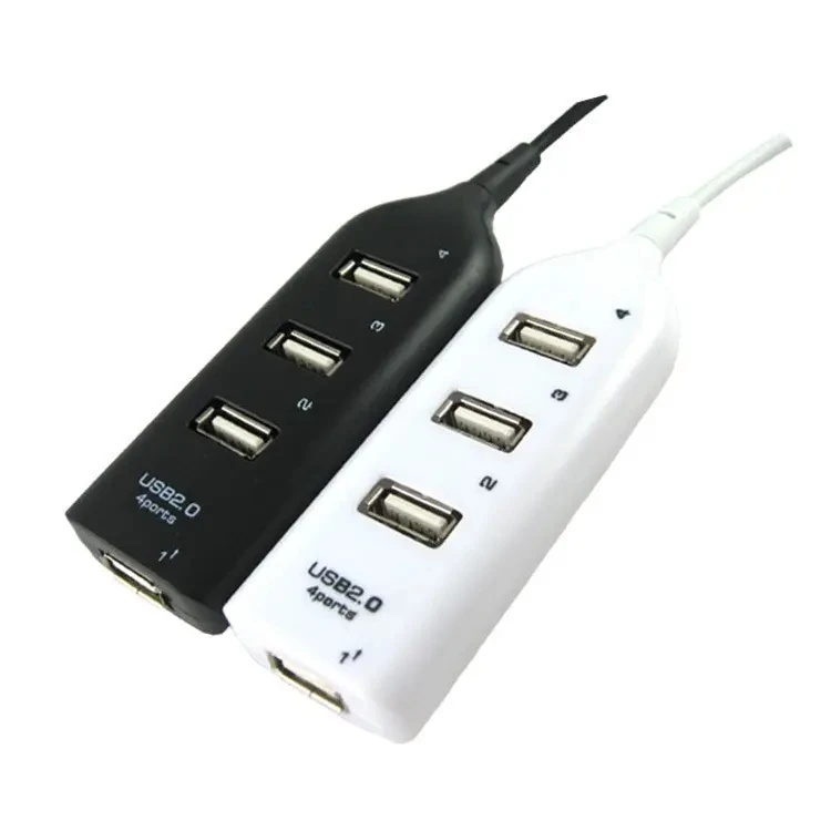 4 Ports Portable High Usb 2.0 Data Expansion Hub Usb Splitter For Windows Xp/ Vista 7 8 10 ...