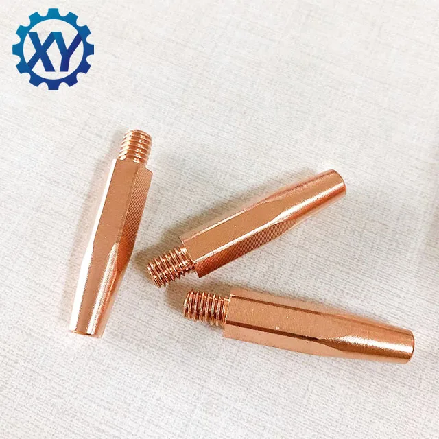 Oem Cucrzr/e-cu Mig Welding Contact Tip Arc Welding Torch Accessories - Buy Cu Mig Welding ...