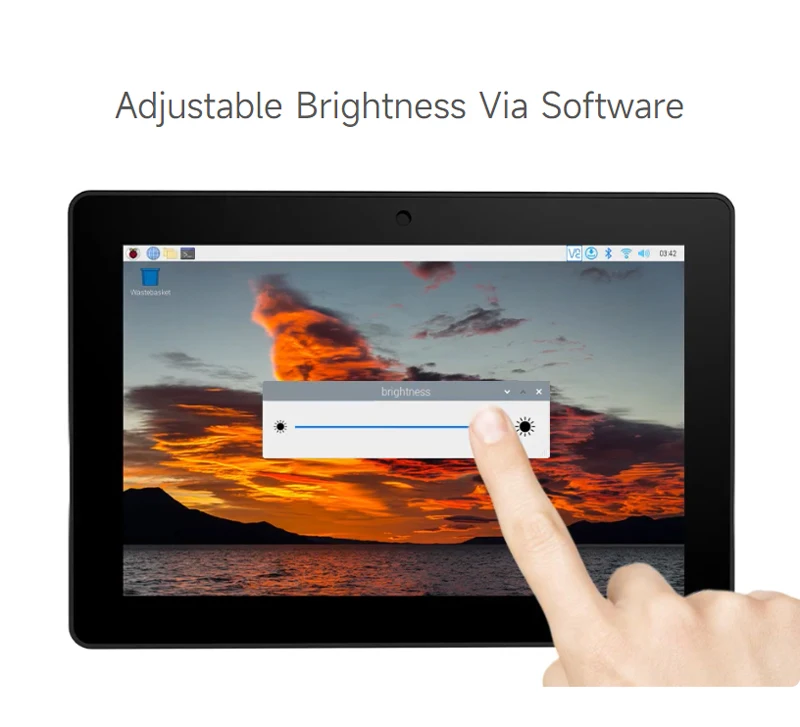 Industrial HMI All-in-one 10.1inch Touch Display Supporting Dual 4K HDMI-compatible for ...