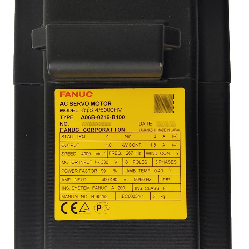 Fanuc AC Servo Motor Encoder A06B-0216-B100 - 100% Original