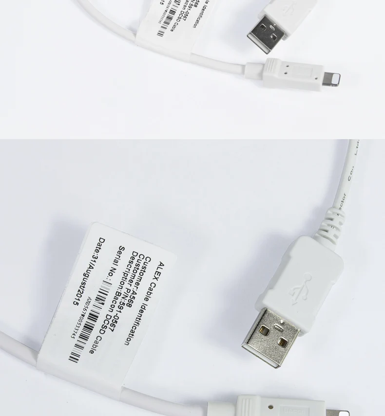 Original DCSD Alex Engineering Cable for iPhone iPad Purple Screen Line Read Write Hard Disk ...