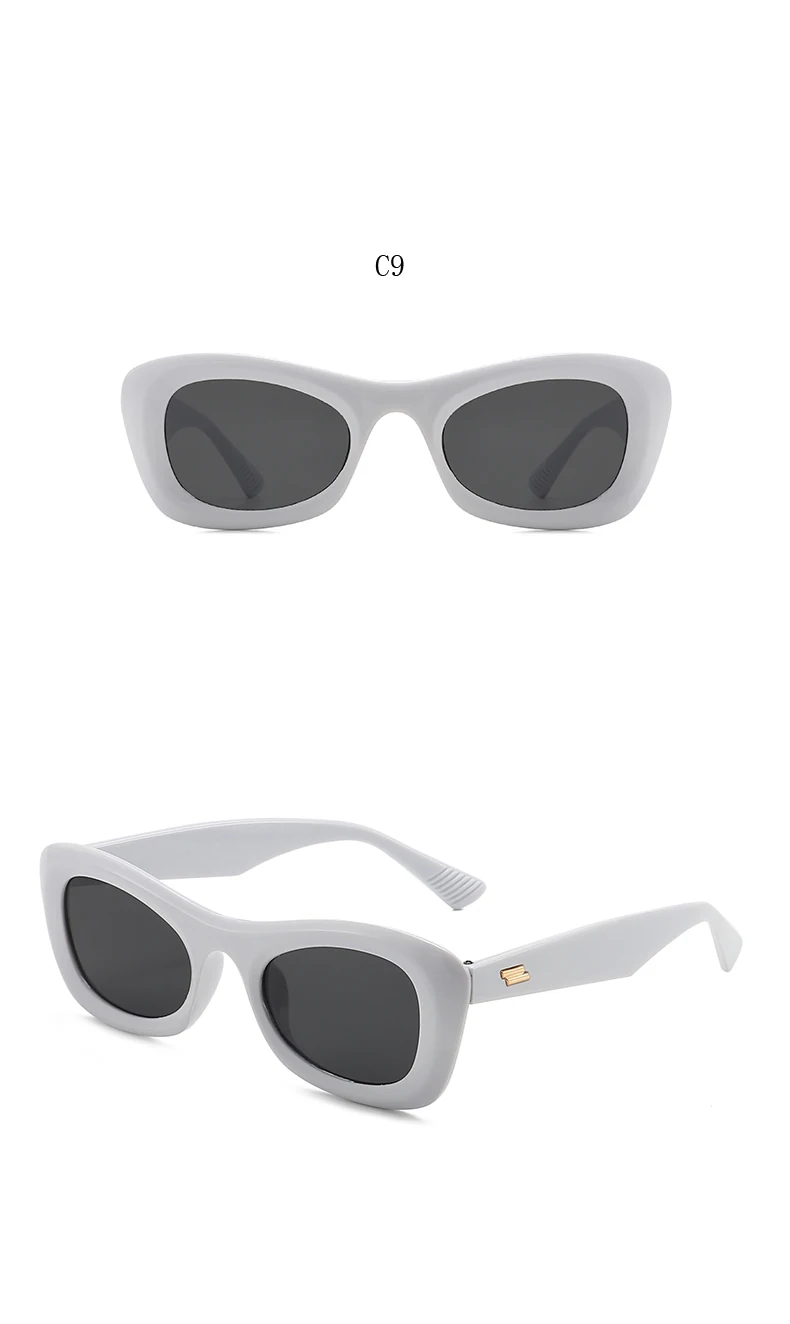 Square Sunglasses Women Sexy Vintage Brand Designer Sun Glasses UV400 Colorful Sunglasses for ...