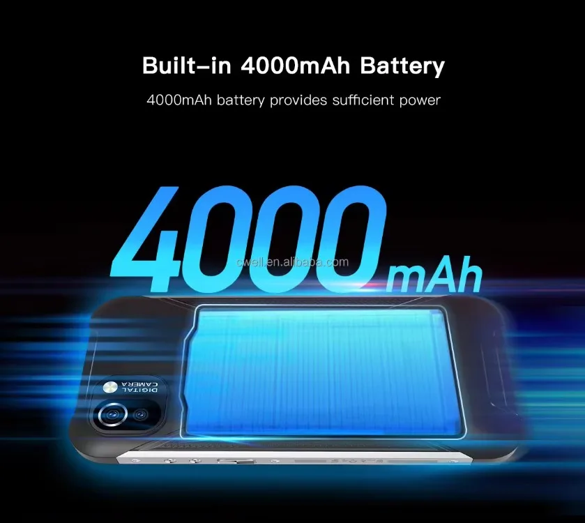 Global Version Android 12 Phone 4G 4000mAh Battery 5.71 Inch HD+ Display NFC 4 Core SOS Multi ...