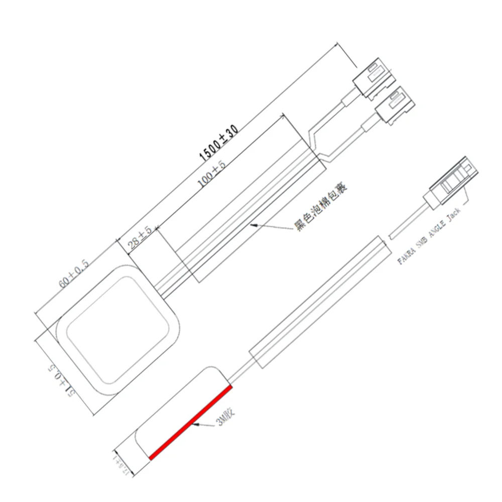 Fakra Gnss Gps Active Rtk Car Antenna for Mfd2 Rns2 Rns - E Mfd 2 Vw Audi Chrysler Jeep Sat Nav ...