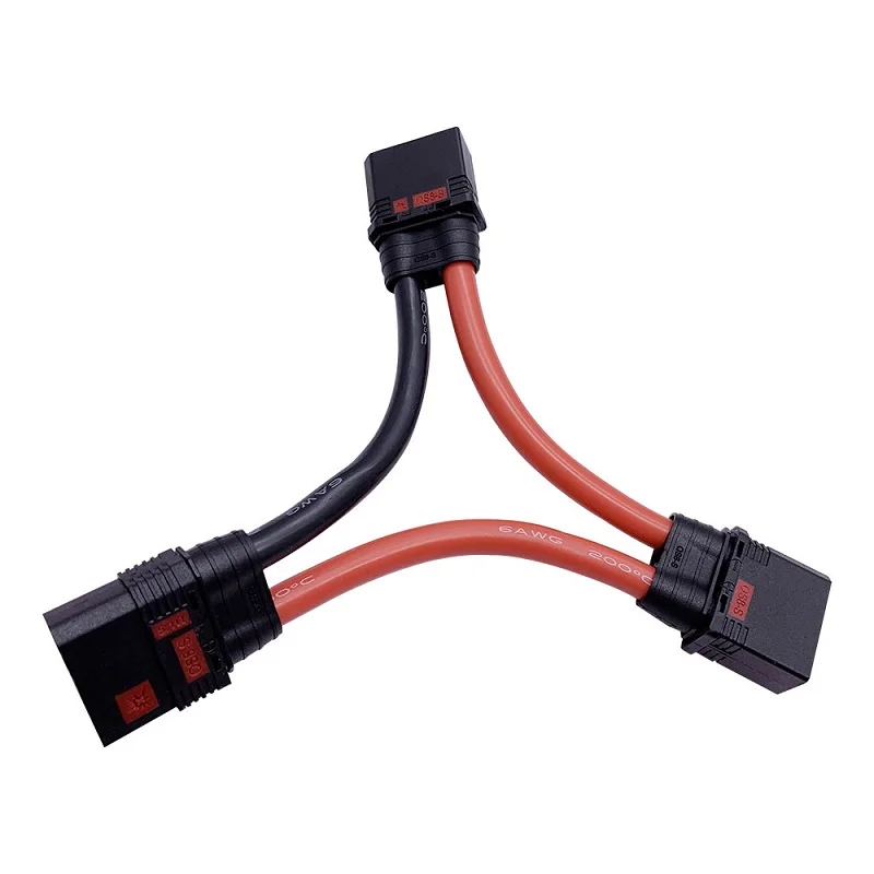 Qs8-s Series Cable Female Connector To Deans 2 Trx Xt60 Xt90 Ec5 Male Plug Anti Spark Harness ...