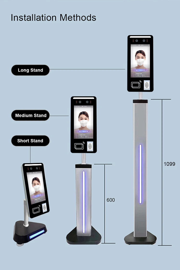 Face Recognition With Rfid /qr Code /fingerprint Device Access Control Products System - Buy ...