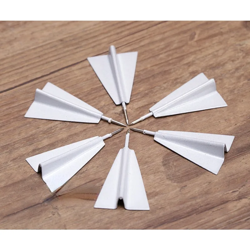 Free Sample 2024 Promotional Metal Airplane Shape Flying Pushpin ...