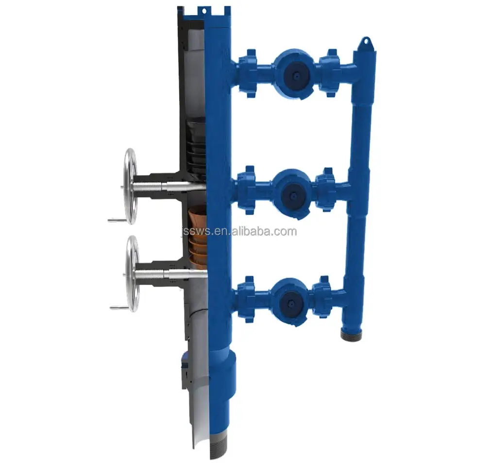 Double plug cement head operation