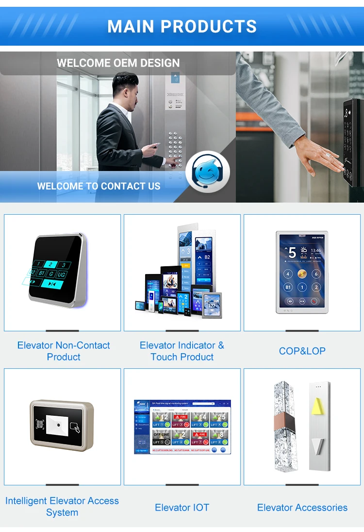 Fingerprint Identification Elevator Control Accessories Elevator Access Control System - Buy ...