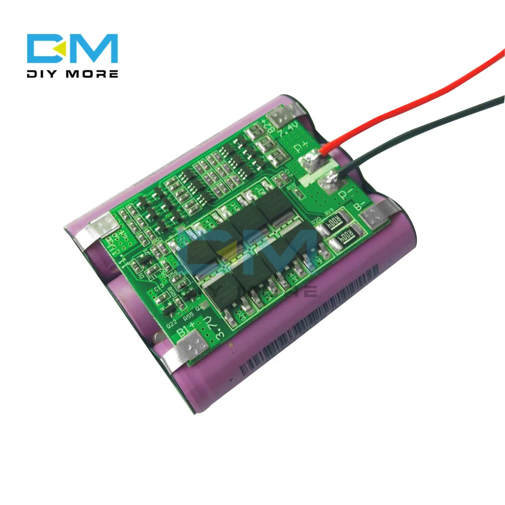 BMS 3S 40A Balancer PCM 18650 Lithium Battery Protection Board, 12V Charger for Drill Motor ...