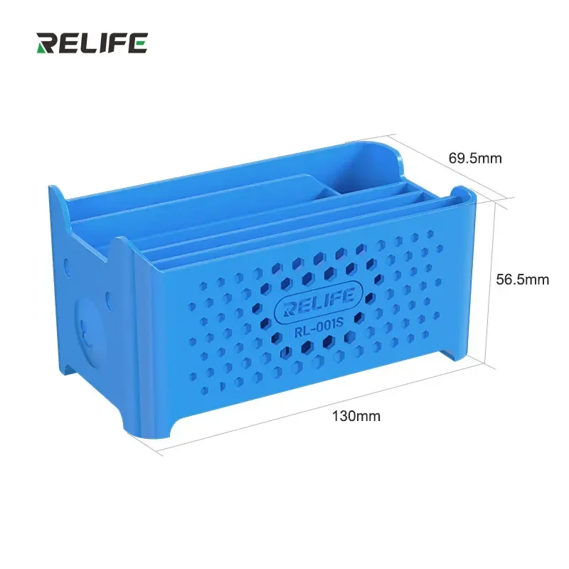 RELIFE RL-001S Tin-planting Net Storage Box Card Slot Design Strong Hanging BGA Reballing ...
