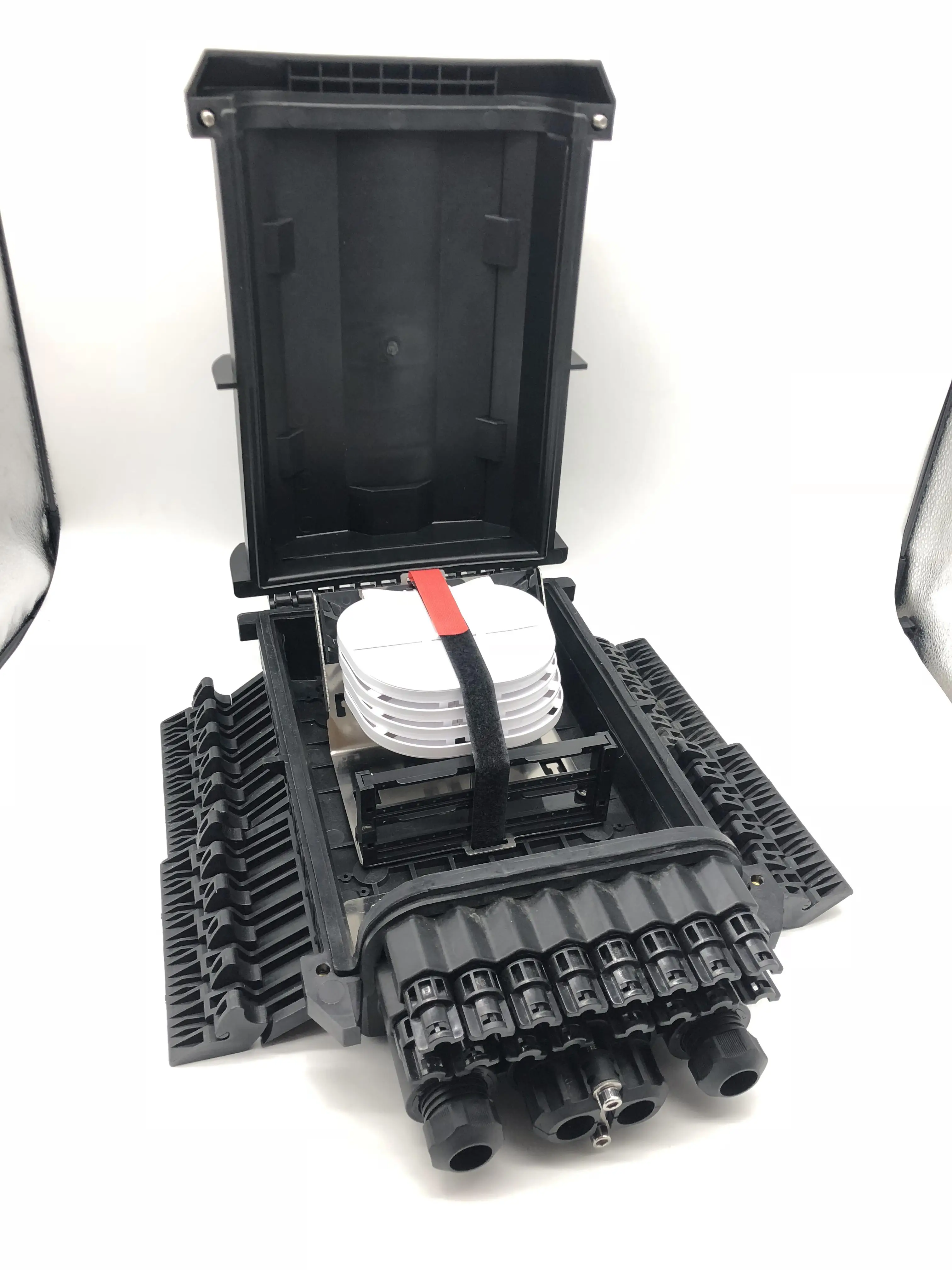 16 Core Fiber Optic Termination Optical Distribution Fdb Caixa Splitter Joint Closure Box Ftth ...