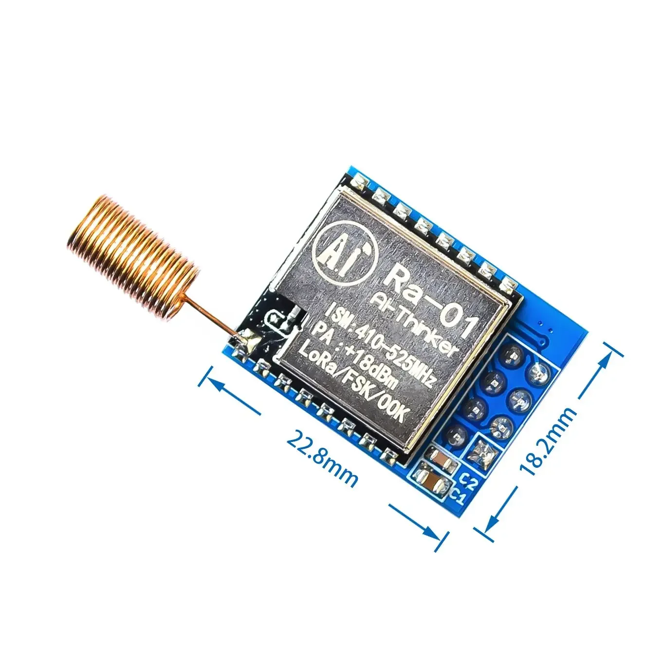 Ltrig Custom 1pcslora Module Sx1278 Ai-thinker 433m Wireless Spread Spectrum Transmission Ra-01 ...