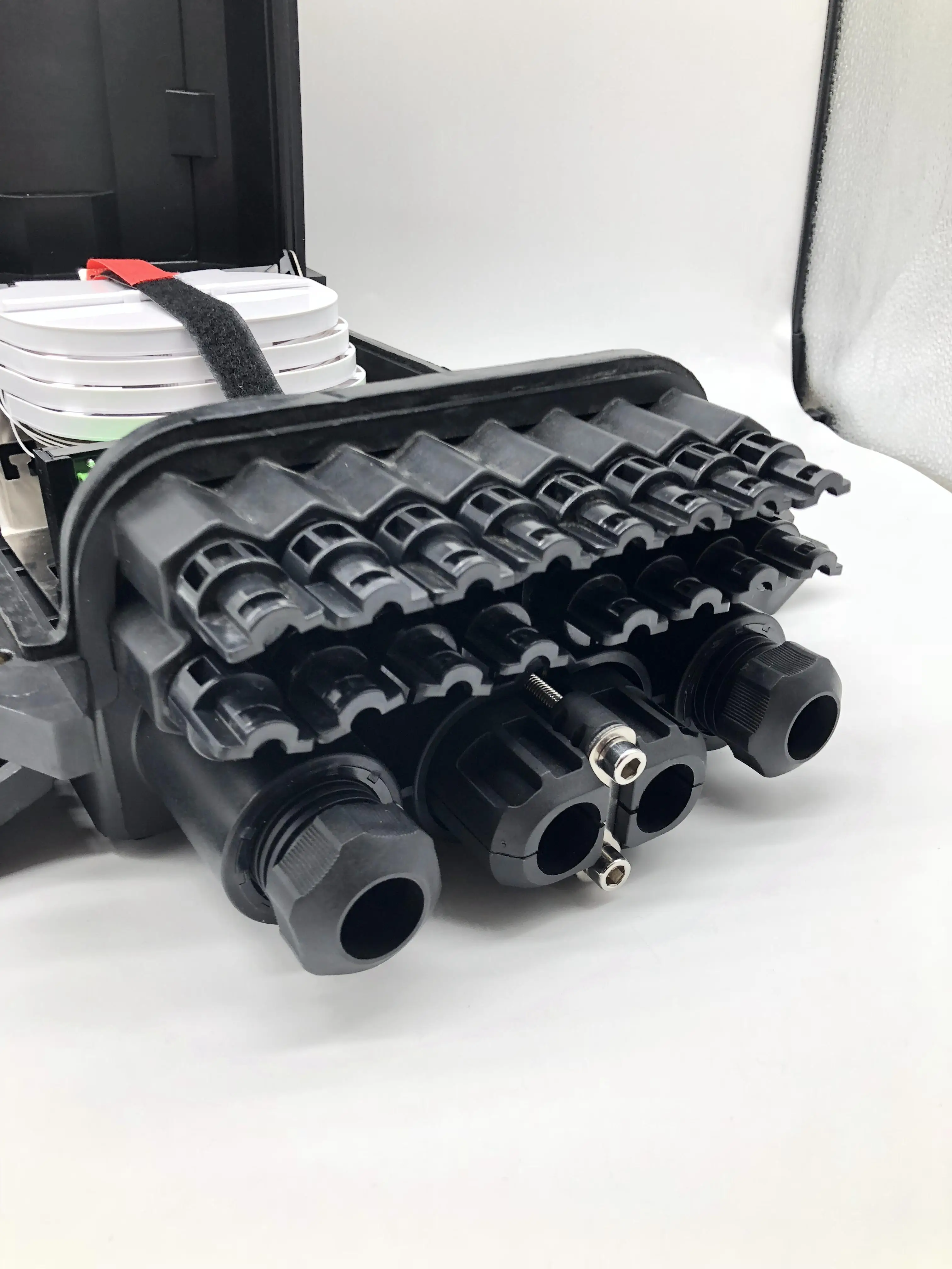 16 Core Fiber Optic Termination Optical Distribution Fdb Caixa Splitter Joint Closure Box Ftth ...