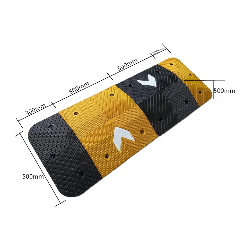 New 2023 Popular Driveway Ramp Mini Durable Black Rubber Base Speed Bump Buy Black Speed Bump