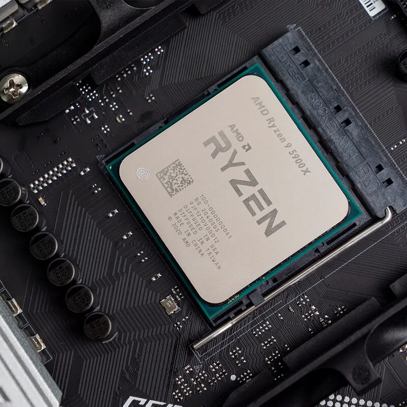 For Amd 5900x 6-core 12-thread Unlocked Desktop Processor Cpu With Support Am4 Motherboard - Buy ...