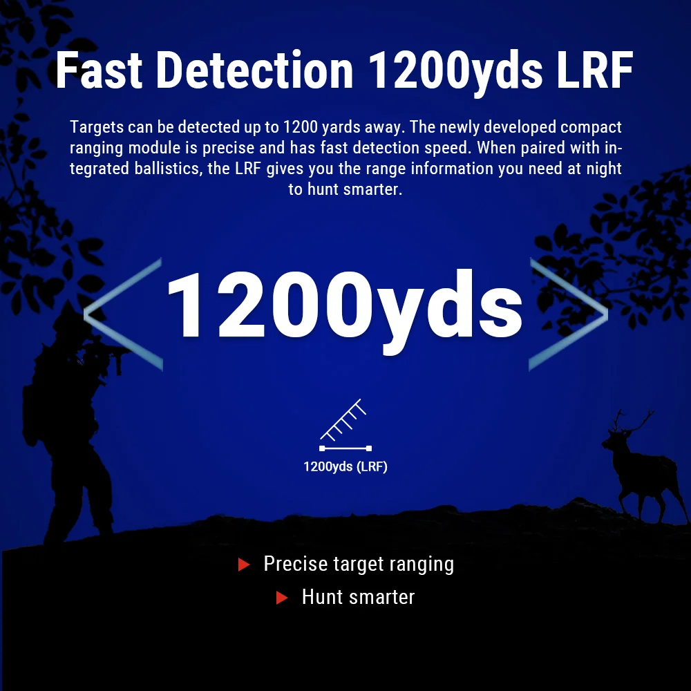 Pard Ds35-lrf Night Vision Scope 2k Digital 450m Ir Day And Night Rangefinder Nv Hunting Scope ...