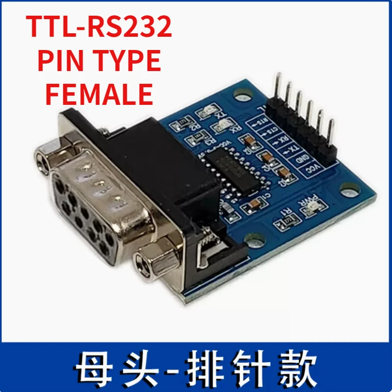 Ttl To Rs232 Female Male Level Module Serial Port Module Level Mutual Conversion Rs232 To Ttl ...