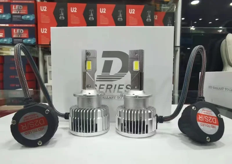 D2s D3s Led Headlights Replacement Original Hid Bulbs D1s D4s D5s D8s Led Plug And Play 6500k ...