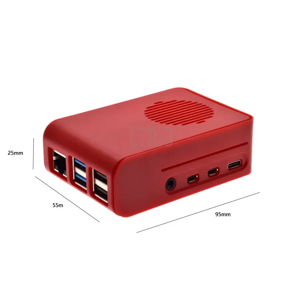 Custom Raspberry Pi 4 Model B Raspberry Pi 4 Case Abs Case Box Enclosure Shell - Buy Raspberry ...