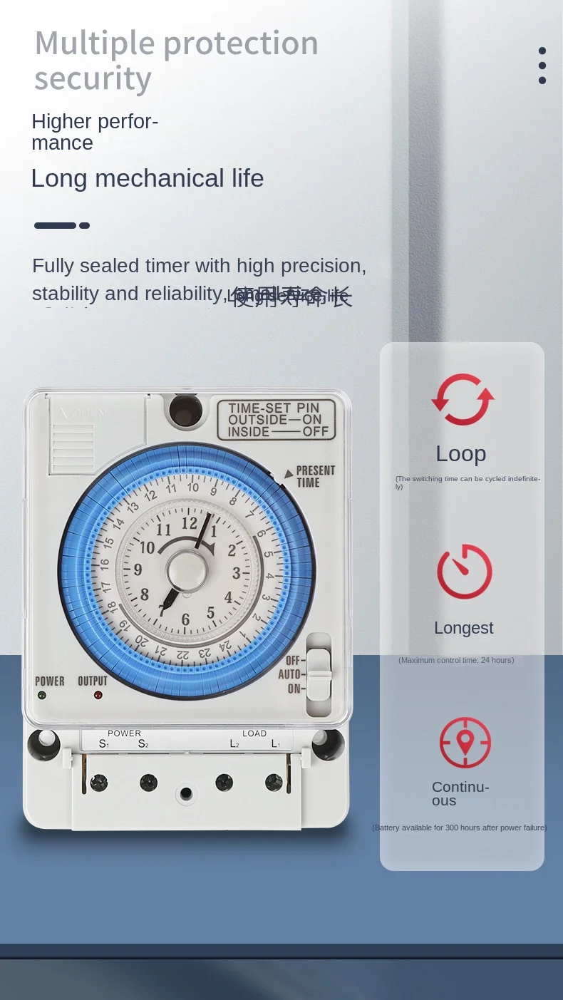 New Original Time Control Switch TB35N TB388 TB35 TB35-N TB-35N VT35B Mechanical Timing Switch ...