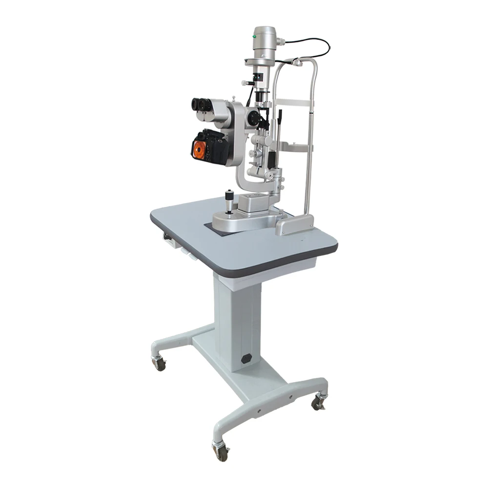 Kj5di Slit Lamp Microscope Medical Instrument 5 Steps Led Digital Slit Lamp With Digital Camera ...