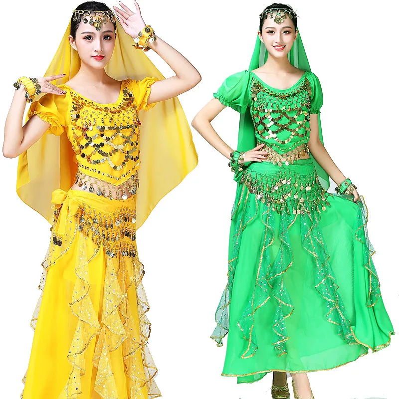Ecoparty Adult Sexy Arabic Belly Dance Suit Women Indian Belly Dancing