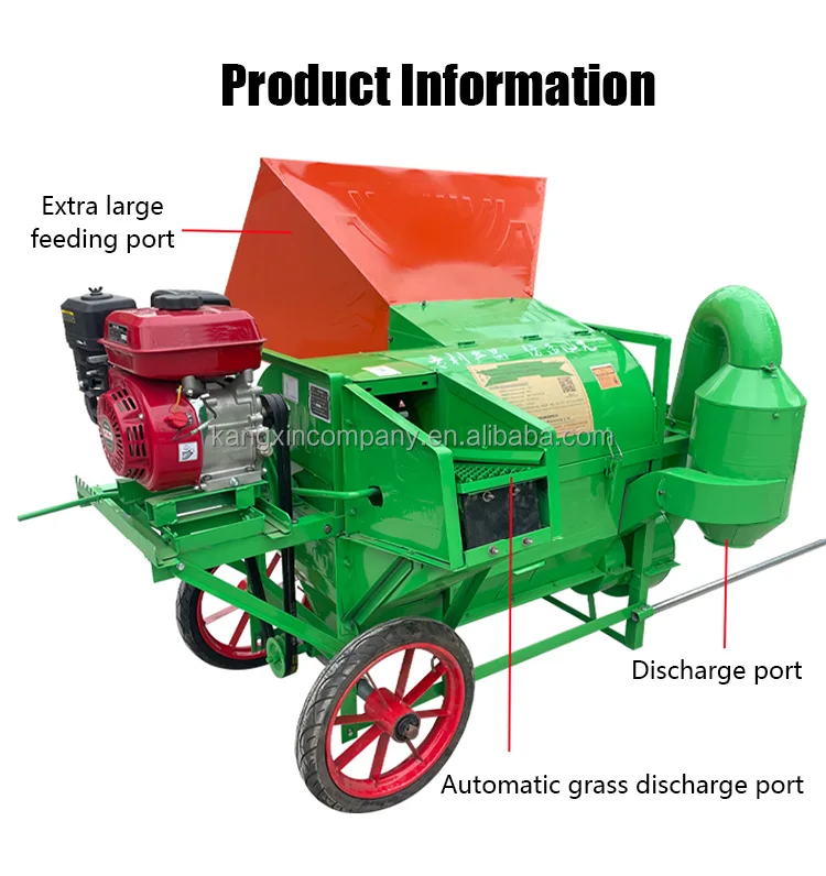 Multi-function Thresher Soya Bean Wheat Grain Threshing Machine - Buy Multi-functional Lower ...