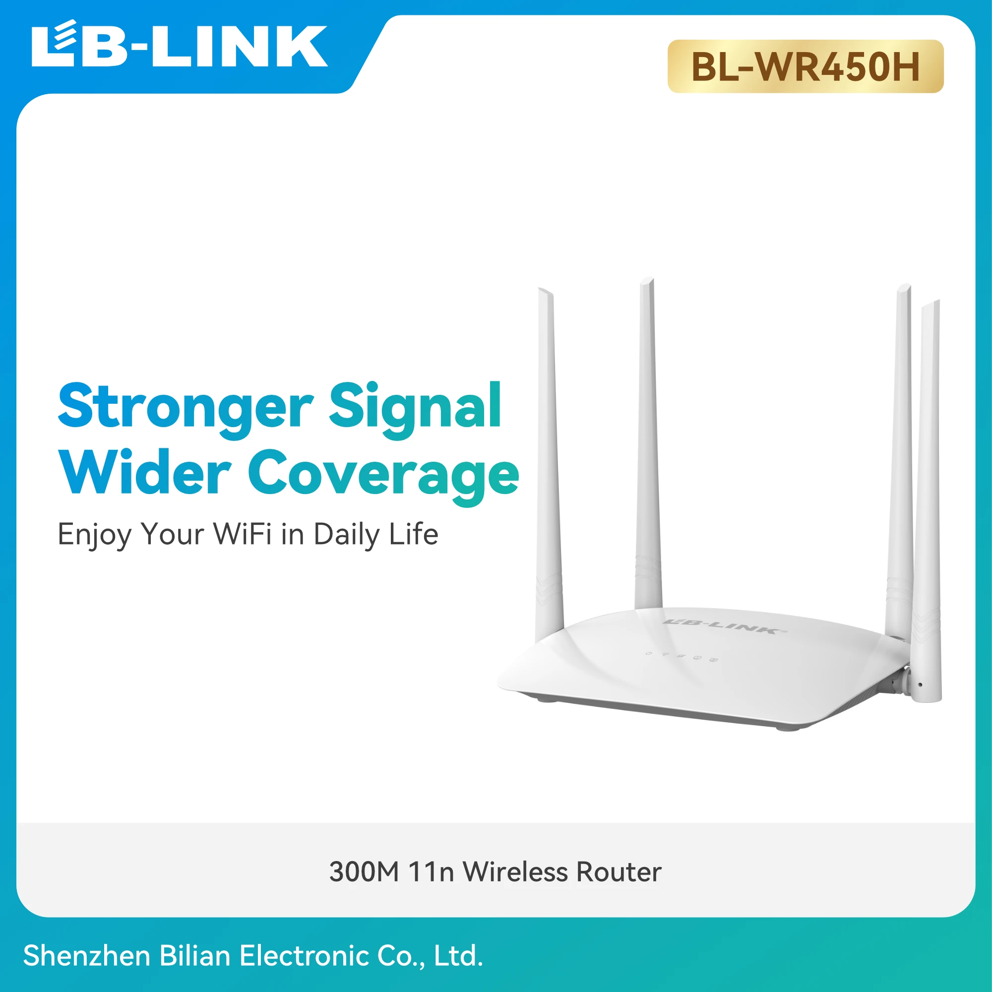 LB-LINK WR450H - High Power Wireless Router for Home Wifi