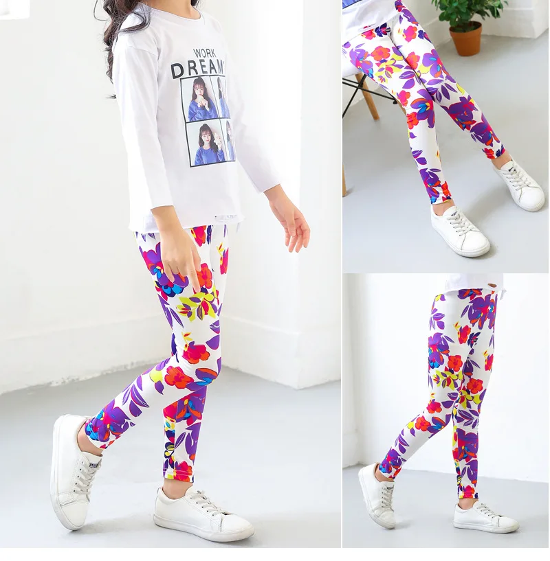 Shop Our Popular Floral Leggings For Girls 8 Years Old