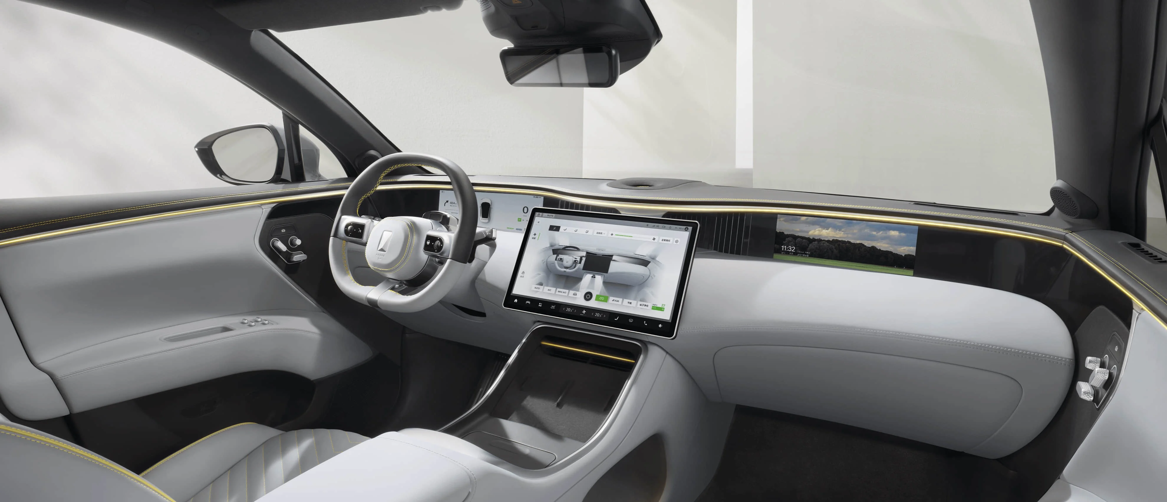 Electric New Cars Avatr 11 2024 705km Luxury Awd Single Motor Long Range Ev Suv Changan Avatar ...