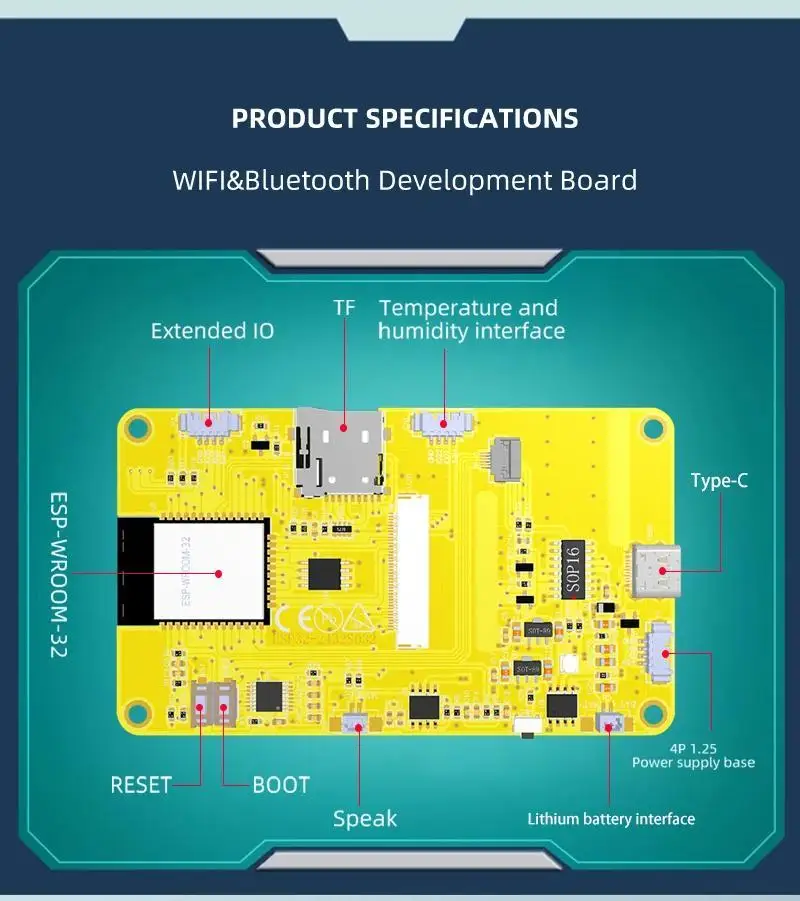 New Esp32 Arduino Lvgl Wifi&bluetooth Development Board 3.2" 240*320 Ips Tft Module Display ...