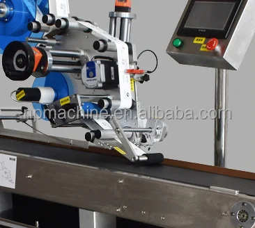 NP Brand Sticker Flat Labeling Machine Pouch Bag Labeling Machine for Mylar Bags and Flat ...