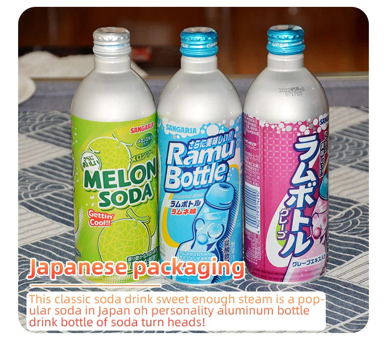 Japan Sangaria Carbonated Drink Exotic Drinks Fruity Sankari Soda Sparkling Wate Grape Flavor ...